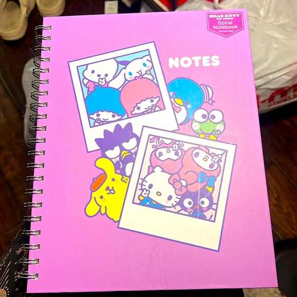 Hello Kitty | Office | Hello Kitty Spiral Note Book Big Size New | Poshmark
